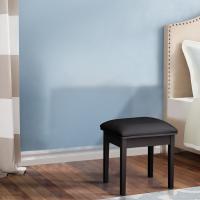China Painting MDF Makeup Vanity Bench Soft Sponge PU Padded Chair Anti Slip for sale