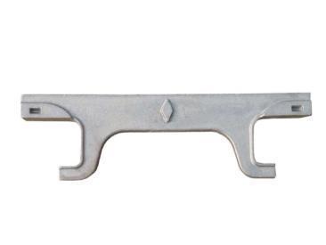 China Grate Cooler Grate Bar Fixing Clamp / Pressure Plate for sale