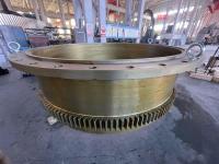China Heavy Duty Bushing and Seat Ring Set for Ball Mill Rotary Kiln Bearing for sale