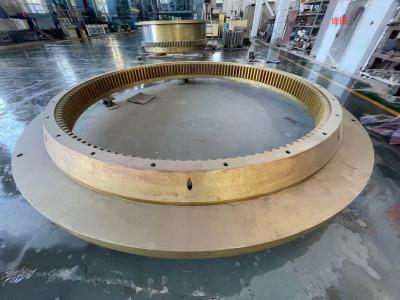 China Heavy Duty Bushing and Seat Ring Set for Ball Mill Rotary Kiln Bearing for sale