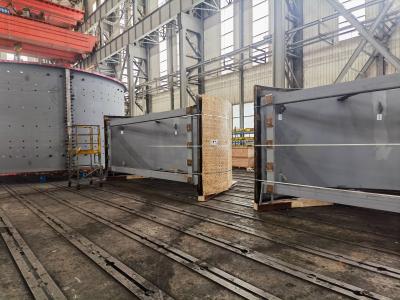 China φ6.4x90m Rotary kiln tyre shell section for sale