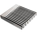 China Stainless Steel Milled Slot Screen with CNC Precision Milled Slots for High Screening Efficiency and Corrosion Resistance for sale