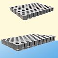 China Stainless Steel Corrugated Perforated Screen Plate with High Rigidity and Anti-Clogging for Paper Mills for sale