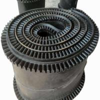 China EP100 EP150 EP200 Black 0-90 degrees Skirt Conveyor Belt for sale