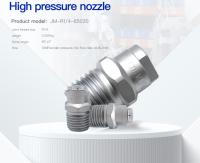 China Multipurpose High Pressure Spray Nozzle Abrasion Proof Environmental Friendly for sale