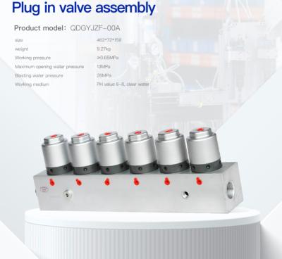 China High Pressure Pneumatic Water Valve For Cleaning Truck And Sweeping Vehicle for sale