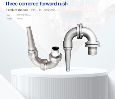 China Three Cornered Water Truck Fan Spray Heads Fireproof Anti Clogging Structure for sale