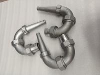 China Sprinkler truck front three bend spray rack aluminum alloy circular spray nozzle for sale