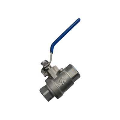 China 304 Stainless Steel High - Pressure Ball Valve (1/2″) for sale