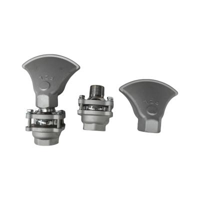 China Universal Sprinkler Palm Assembly - High-Pressure, Aluminum Alloy, for Sweeper Front Nozzle, Road Flushing & Street Cleaning, Sprinkler Nozzle Accessory for sale