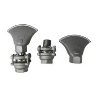 China Duck-Foot-Shaped Water Spray Nozzle Assembly for Sprinkler Trucks: Large Output for Roadside Debris Cleaning for sale