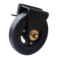 China Zoomlion Sanitation Vehicle Parts: Black Travel Wheel Assembly for Mounting Frames, Sweeper Suction Nozzles & Solid Travel Wheels for sale