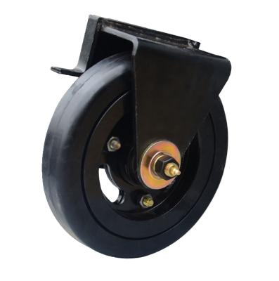 China Zoomlion Sanitation Vehicle Parts: Black Travel Wheel Assembly for Mounting Frames, Sweeper Suction Nozzles & Solid Travel Wheels for sale