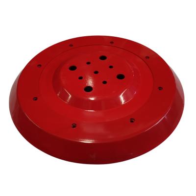 China Double-Layer Convex Sweeping Disks (Red) – Fit for Zoomlion Sweeper Trucks, Sanitation Vehicle Road Cleaning for sale