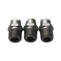 China 316 Stainless Steel High-Pressure Nozzle – 65° Fan Spray for Zoomlion Road Sweeper, Ideal for Road Cleaning & Stain Removal for sale