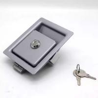 China Panel Lock for Sweeper-Washer Doors – White, 2 Keys, Suitable for Sanitation Vehicles for sale