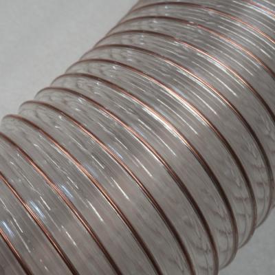 China Industrial Hose for Sweeper Truck Suction Cups + With Steel Wire Inside + Assists in Absorbing Stones and Leaves for sale