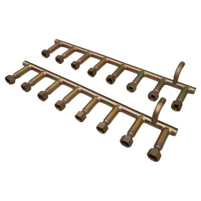 China Main Distributing Water Pipe for Zoomlion Sweeper-Washers – 8 Branches, Stainless Steel for sale