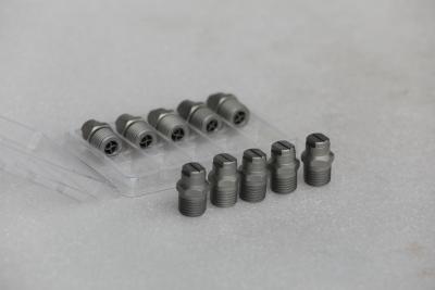 China High-Pressure Nozzle for Sweepers: Stainless Steel, Surface Atomization Treatment & 40° Spray Angle for sale