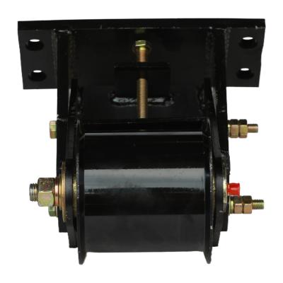 China Large Black Tensioner Pulley Assembly - 5-Belt Capacity, Quick Belt Adjustment for sale