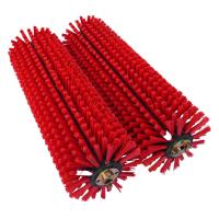 China Sanitation Truck Brush + Cylindrical Sweeper Brush + Side Broom for Street Sweeper + Outdoor Sweeping Brush for sale