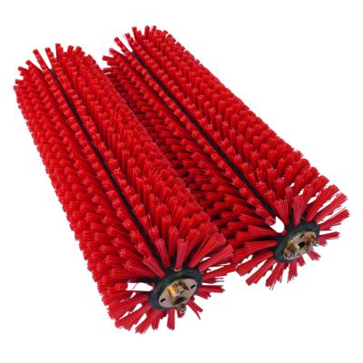 China Sanitation Truck Brush + Cylindrical Sweeper Brush + Side Broom for Street Sweeper + Outdoor Sweeping Brush for sale