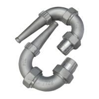 China Three-Bend Front Flush Device for Zoomlion Water Trucks: Aluminum Alloy, U-Shaped Nozzle, Cylindrical Water Jet, Road Cleaning for sale