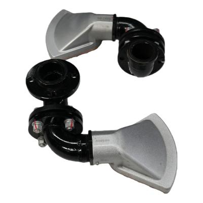 China Black Stainless Steel Water Truck Spray Nozzle High Strength Water Truck Fittings for sale
