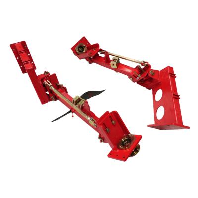 China Black Road Sweeper Cleaning Mechanism Assembly Garbage Removal Sweeper Spare Parts for sale