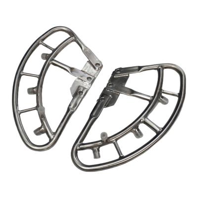 China Stainless steel anti-collision spray rack can be installed with nozzles for spraying and dust removal for sale