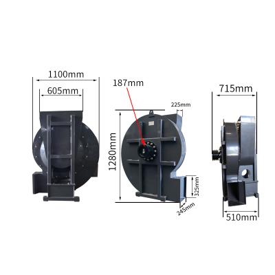 China Fan Assembly Sweeping : Cast Iron Pulley + Belt Drive Stability + Reasonable Transmission Ratio + Meet Sanitation Working Conditions for sale