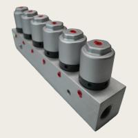 China 16MPa High-Performance 6-Bank Cartridge Valve Manifold - Anti-Jamming Corrosion-Resistant Pneumatic Control High-Pressure Water Valve Assembly for sale