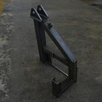 China Steel Material Suction Nozzle Mounting Bracket for Sweeper Trucks with Load-Bearing Connection and Lift Control for sale