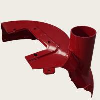 China Steel Material Sweeper Brush Guard with 16kg Weight and Arc-Shaped Design for Dust Suppression and Debris Control for sale