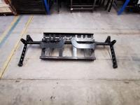 China Garbage Truck Bin Lift Mechanism Assembly with Hydraulic Lifting & Tilting, Obstacle Detection, and Cab Operation for sale