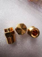 China Stainless Steel High-Pressure Nozzle with Gold Finish for High-Temperature Resistant and Anti-Corrosion Industrial Cleaning for sale