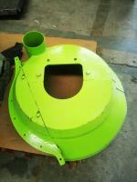 China Steel Material Sweeper Brush Guard for Dust Suppression and Debris Containment in Sanitation Trucks for sale
