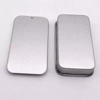 China Rectangle Shape Tea Tin Can With Custom Printing Food Tin Cans For Food Storage for sale