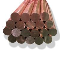 China 99.99% Pure Copper Round Rod Pure Copper Rod Brass Red Round Rod for sale
