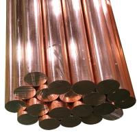 China 99.99% Pure Copper Round Rod Pure Copper Rod Brass Red Round Rod for sale