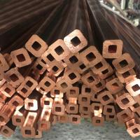 China Pure Straight Copper Coil Pipe C11000 C12200  0.8mm / 1mm for sale