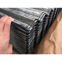 China Galvanized Corrugated Steel Zinc Coated 0.11 - 1.0mm Thickness for sale