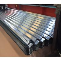 China Galvanized Corrugated Steel Zinc Coated 0.11 - 1.0mm Thickness for sale