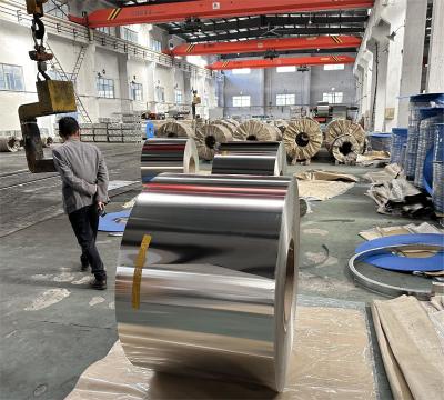 China Electrolytic Tinplate Steel Sheet In Coil For Tomato Paste Cans / Food Cans Application for sale