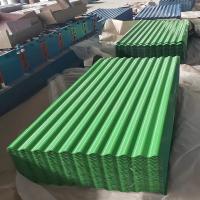 China 4*8 Foot Ral Color Coated Corrugated Galvanized Steel Sheet For Roofing for sale