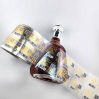 China Custom Self-Adhesive Pantone Color Liquor Bottle Labels - 500pcs MOQ, 5-7 Day Delivery for sale