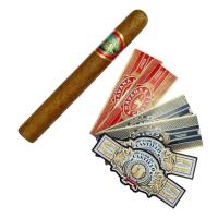 China Gold Stamp Anti-Counterfeit Cigar Label Paper with 3D Embossing - Custom Sizes from 500pcs MOQ, ISO9001 Certified for sale