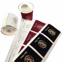 China Custom Velvet Candle Labels 500pcs Minimum - Waterproof Luxury Stickers for Candle Jars & Perfume Bottles for sale