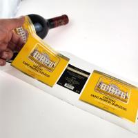 China Custom Gold Foil Wine Labels 500pcs Minimum | Waterproof Self-Adhesive with 5-7 Day Production for sale