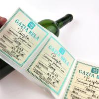 China Custom Velvet Fabric Flocking Labels with Gold Printing - 500pcs Minimum Order, 5-7 Day Production for sale